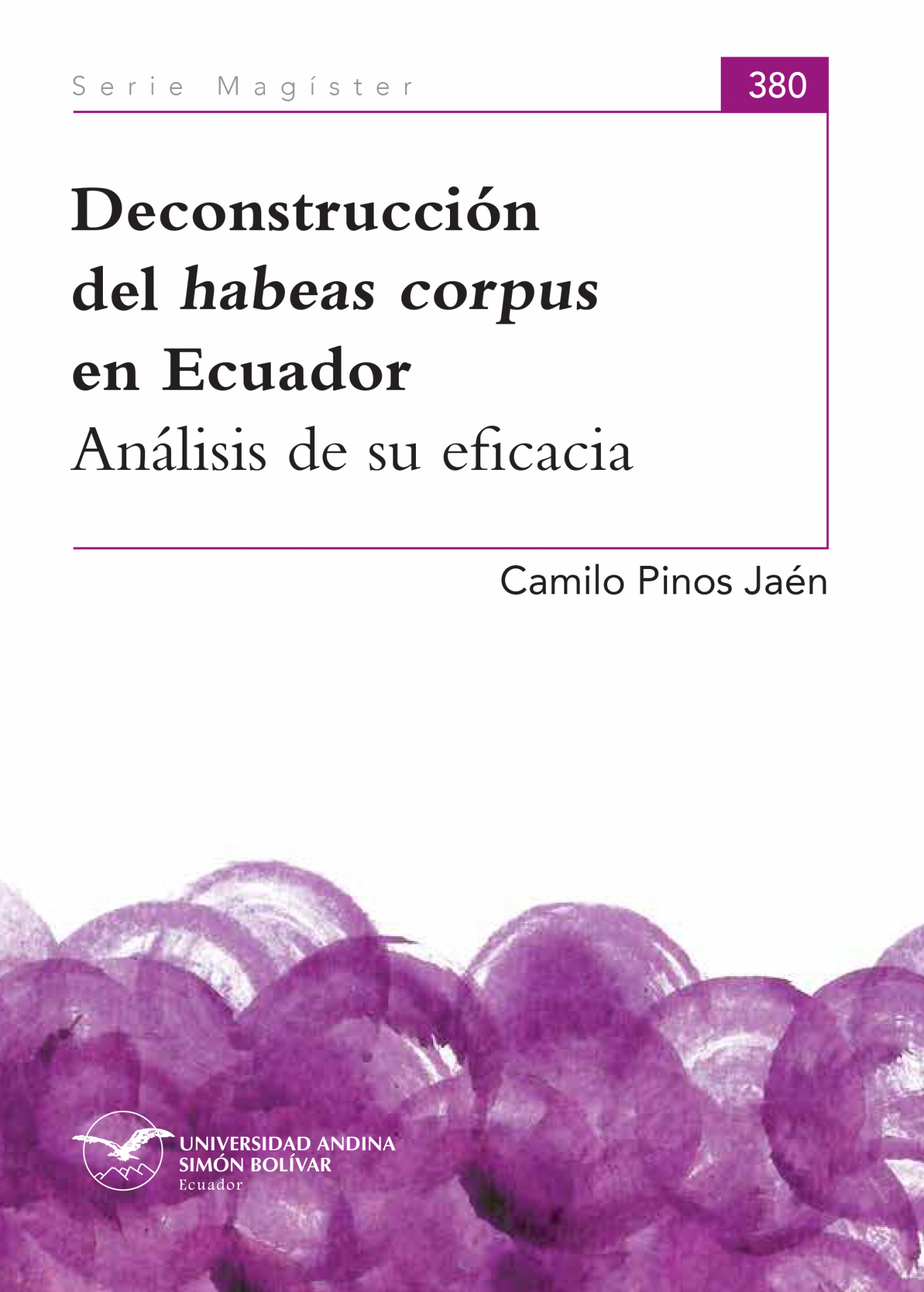 Deconstrucción del habeas corpus en Ecuador. Análisis de su eficacia ...